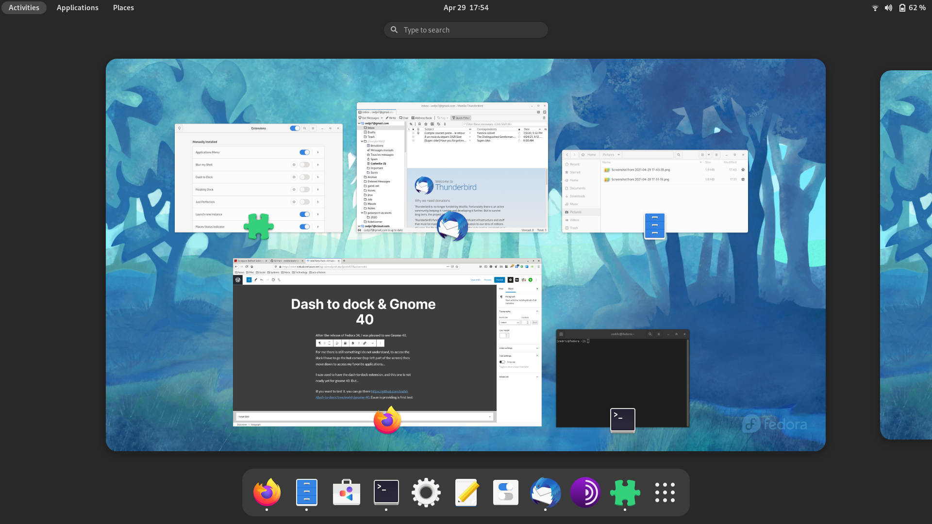 Dash To Dock And Gnome 40 Virtualconfusion